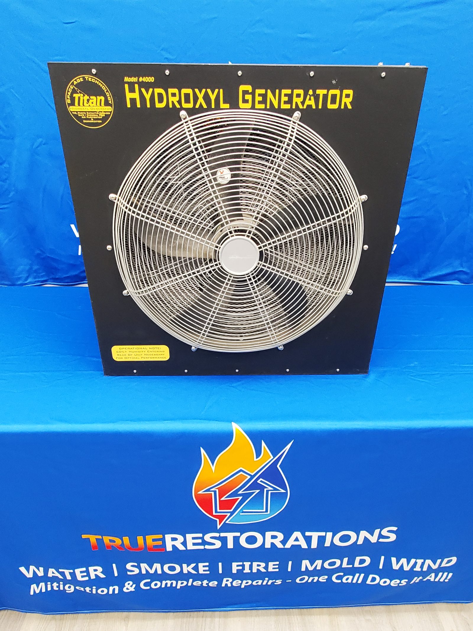 Rental Equipment - True Restorations