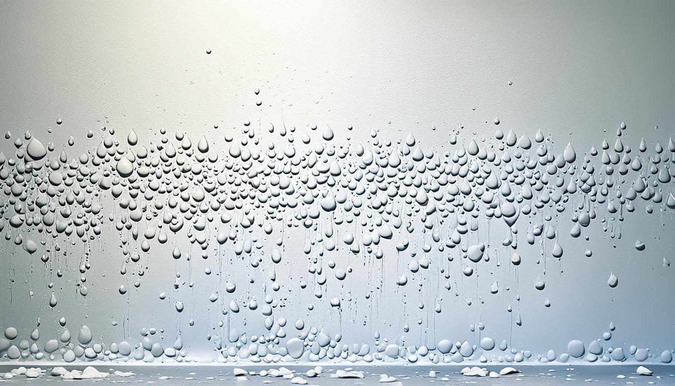 How much water does it take to damage drywall?